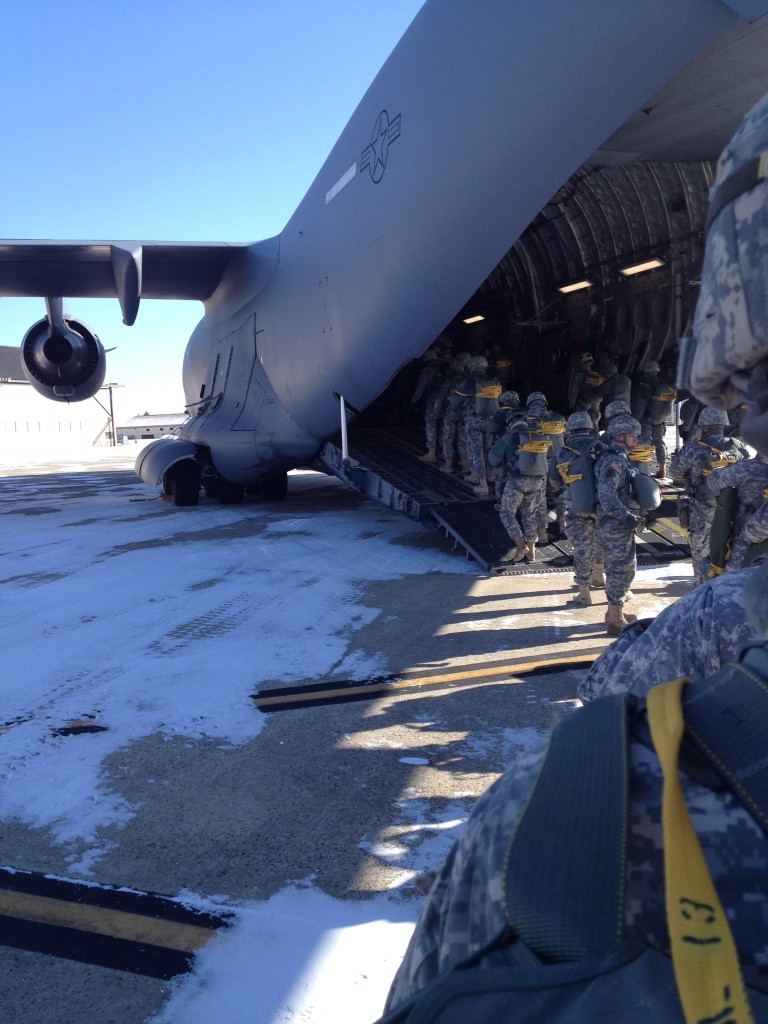 Jumping Into the Snow...From a Plane! - The Military Frequent Flyer